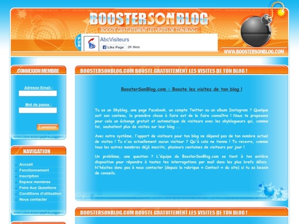 Booster Son Blog - Autosurfs français - Online Money World