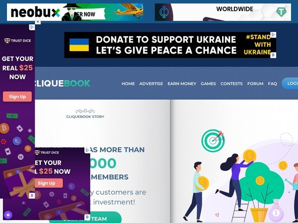 Cliquebook - GPT (multi-rémunérations) - Online Money World Cliquebook - GPT (multi-rémunérations) - Online Money World