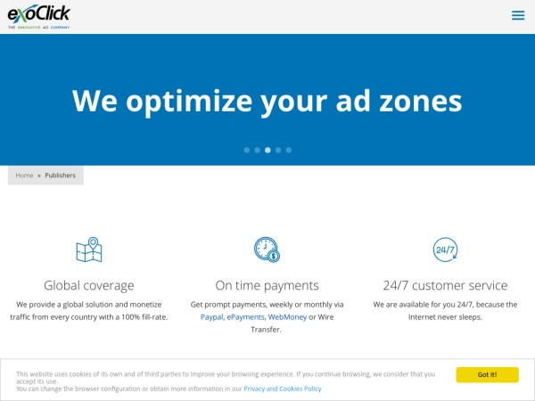 ExoClick - Régies publicitaires - Online Money World